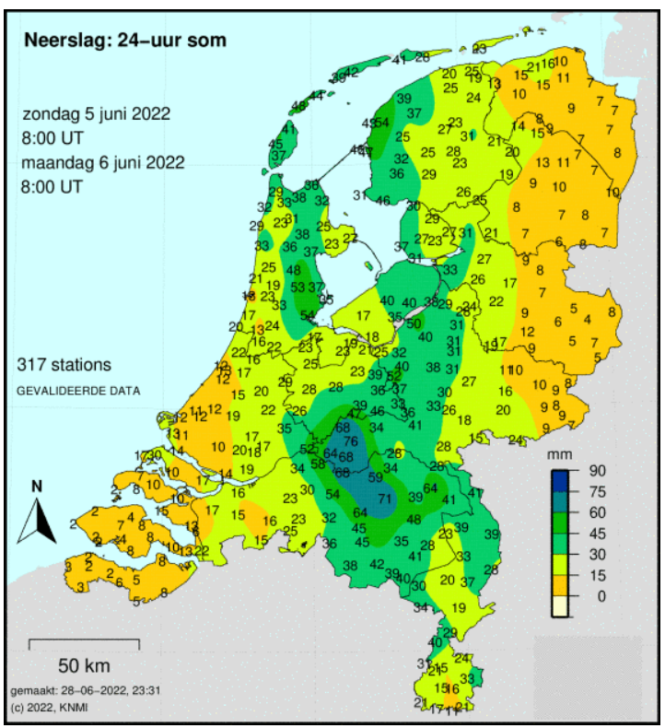 Zomer 2022 - Weerbericht, weerhistorie, vakantieweer en veel weereducatie.